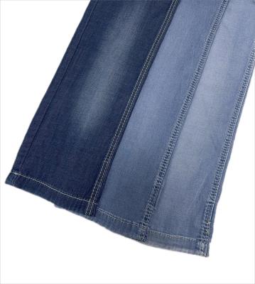 China Light Weight Summer 5 oz Cotton Lyocell Spandex Tencel Denim Fabric for T-shirts for sale