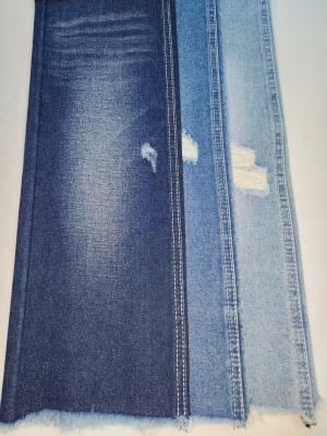China 11.3oz TWILL Style 78.6% Cotton DARK INDIGO Denim Fabric 10*7 construction For Jeans for sale