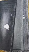 China Black  Cotton Polyester Viscose Denim Fabric 10x7 JSD3022B for sale