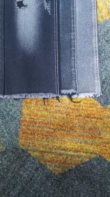 China Stretch Denim Fabric Cotton Polyester Recovered Fibre Denim Fabric 10x7 JSD3080A for sale