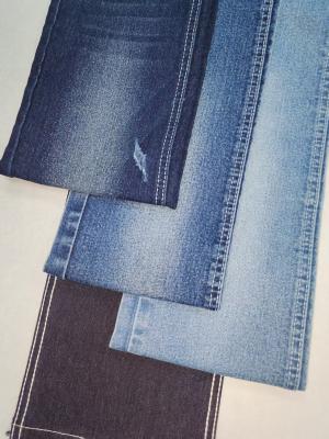 China High Stretch 55%Cotton  Denim Fabric DARK INDIGO TWILL Style For  Fashion Jeans for sale