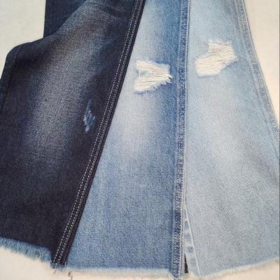 China 10.7oz Non Elastic Denim Fabric TWILL Style 75%COTTON  For Jeans  Fashion Clothing for sale