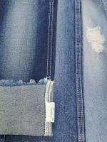 China 73%Cotton DARK INDIGO Non-Stretch Denim Fabric  TWILL Style 10.9oz For Lady  Jeans for sale