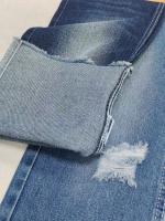 China 70%Cotton 10.3oz Denim Fabric With 10*10 Construction Dark Indigo Stretch Free For Jeans for sale