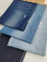 China TWILL Style Cotton Polyester Rayon Denim Fabric  Stretch-Free 8.8oz For child Jeans for sale