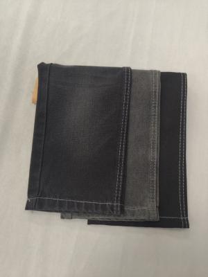 China 65%Cotton 12.2oz Cotton Rayon Polyester Black 180cm Denim fabric 7x7 JSD3085 for sale