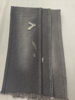 China 65%Cotton 12.5oz Cotton Rayon Polyester Black/White 180cm Denim fabric 7x7 JSD3085B for sale