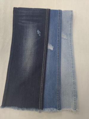 China 8.3oz No elastic Cotton Polyester DARK BLUE 180cm Denim fabric for wholesale Denim 12+12*16 JSD3104-1 for sale