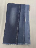 China Twill style No elastic 73%%Cotton Cotton Polyester DARK INDIGO 178-180cm Denim fabric  10*7 JSD3135R for sale