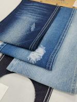 China Style TWILL Cotton Polyester 178-180cm Denim Fabric  For 9.3oz Women Jeans for sale