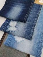 China Low Shrinkage 80%Cotton TWILL Style Denim Fabric  DARK INDIGO For Women Jeans Or Boys Pants for sale