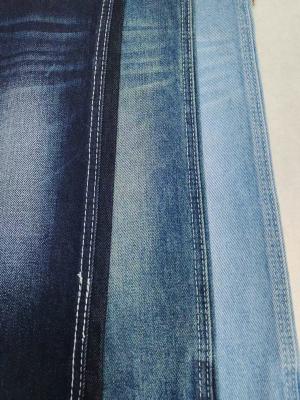 China Weak Stretch Siro TWILL Style Cotton Polyester Rayon  Denim Fabric 11oz For Jeans for sale