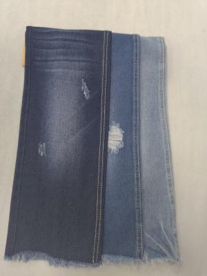 China 9.3oz  No elastic Cotton Polyester DARK BLUE 178-180cm Denim fabric  10x10 JSD3229 for sale