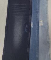 China 85%Cotton No elastic Cotton Polyester DARK INDIGO 170cm Denim fabric  8x7 JSD3258 for sale