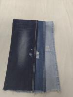 China 9.4oz 90% Cotton Denim Fabric Dark Blue 180cm Twill Weave for sale
