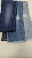China 12.9oz Cotton Polyester Rayon Dark Indigo Denim Fabric JSD3270 for sale