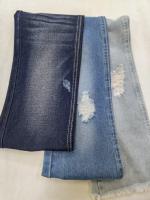 China 11.5oz Heavy Weight Cotton Polyester Denim Fabric Dark Indigo for sale