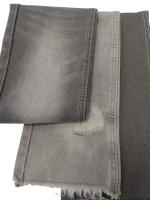 China Heavy Weight 12.6oz Cotton Polyester Rayon Gray Denim Fabric JSD3262G for sale