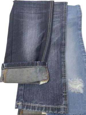 China 13oz Heavy Weight Cotton Polyester Denim Fabric Dark Indigo JSD3364 for sale