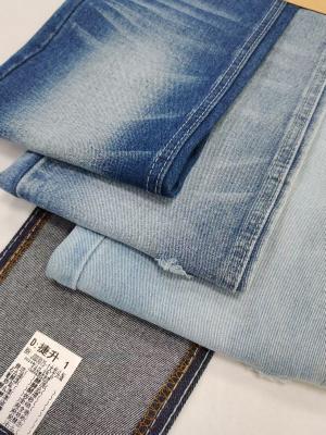 China 85%Cotton Woven Twill Style Dark Indigo Denim Fabric  For Denim Jeans for sale