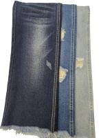 China High quality 90%Cotton No stretch Cotton Polyester Rayon DARK INDIGO 7*7 Denim fabric  JSD3359 for fashion jeans for sale