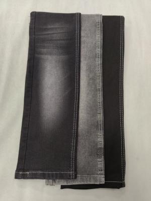 China 11.8oz Excellent stretch BLACK/BLACK 7*10/105 Denim fabric  JSD3252A for high quality for sale