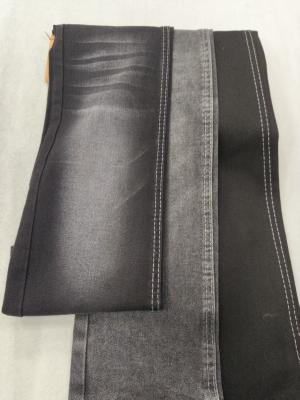China 11.8oz Excellent stretch BLACK/WHITE 7*10/105 Denim fabric  JSD3252C for high quality for sale