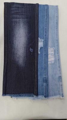 China 10.6oz Twill style DARK BLUE 8+8*8 Slub Denim fabric  JSD3286-1 with high quality for sale