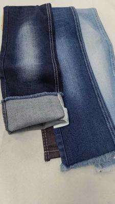 China 98%Cotton  2% Spandex 10oz DARK INDIGO 7+7x10/20 Elastic Denim fabric  JSD3207 for fashion jeans for sale