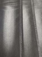 China Stretchy Comfort BLACK/BLACK Denim Fabric With 12S 8.8oz  For Women Jeans for sale