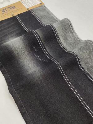 China Style Twill BLACK/WHITE High Stretch 72%Cotton Denim Fabric With 180cm Full Width  For Jeans for sale
