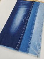 China 9.4oz Super Soft Weak Stretch  60%Cotton Twill Style Denim Fabric  For Lady  Jeans for sale