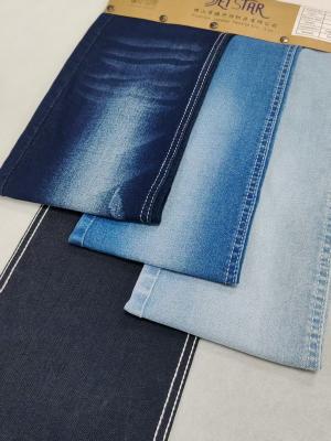 China Super Soft Twill Style Denim Fabric 9.4oz 180cm Full Width  For lady Jeans for sale