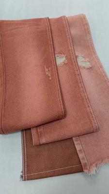 China High quality 10.6oz Left Twill RED 10x7 No elastic  Denim fabric  JSD3023R for wholesale denim for sale