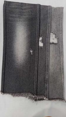 China Excellent 11.3oz Right Twill BLACK/WHITE 10x7 180cm No elastic  Denim fabric  JSD3022B for fashion jeans for sale
