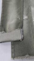 China 10.6oz GREEN 10x7 with full width 180cm  Left twill No Stretch Denim fabric  JSD3023AG for fashion jeans for sale