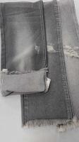 China 10.6oz DARK GRAY 10x7 with full width 180cm  Left twill No Stretch Denim fabric  JSD3023DH for jeans for sale