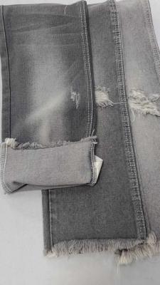 China 10.6oz DARK GRAY 10x7 with full width 180cm  Left twill No Stretch Denim fabric  JSD3023DH for jeans for sale