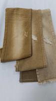 China 10.6oz DARK GREEN 10x7 with full width 180cm  Left twill No Stretch Denim fabric  JSD3023DG for jeans for sale