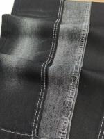 China Siro Yarn Cross Slub 75%Cotton High Stretch Denim Fabric 10oz For Woman Jeans for sale