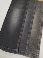 China 7S BLACK/WHITE 11Oz Style Twill Woven Denim Fabric For  Boyfriend jeans Pants for sale
