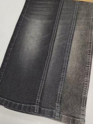 China 7S BLACK/WHITE 11Oz Style Twill Woven Denim Fabric For  Boyfriend jeans Pants for sale