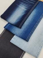China 9.3oz Dual-Core High Spandex warp slub  85%Cotton Denim Fabric 10S For Jeans for sale