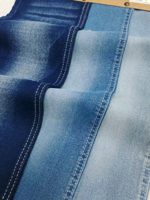 China Soft Touch High Spandex Twill Style 8.4oz Denim Fabric With 12*21/70OE Construction For Jeans for sale