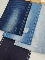 China 75%Cotton Non-Stretch TWILL Style Denim Fabric With 10+10*10Construction For Jeans for sale