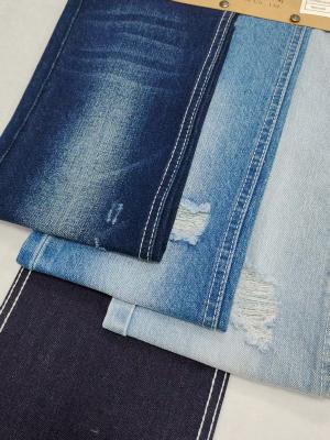 China 75%Cotton Non-Stretch TWILL Style Denim Fabric With 10+10*10Construction For Jeans for sale