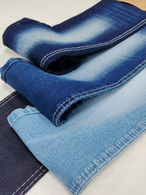 China Twill Style 9.7oz 68%Cotton Denim Fabric With 10*21/70 Construction For Lady Jeans for sale