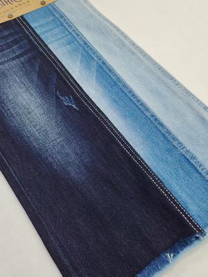 China Wrinkle Resistant Siro Yarn Cross Slub 85%Cotton Denim Fabric  For Jeans Or Jacket Coat for sale