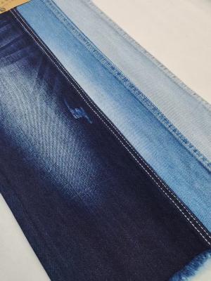 China Siro Yarn Cross Slub Weak Stretch 85%Cotton Denim Fabric For Jeans Or Jacket Coat for sale