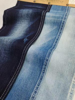 China 8.9oz 85%Cotton Dual-Core Siro Yarn Cross Slub 10s Denim Fabric 180cm Full Width For Jeans Or Jacket for sale